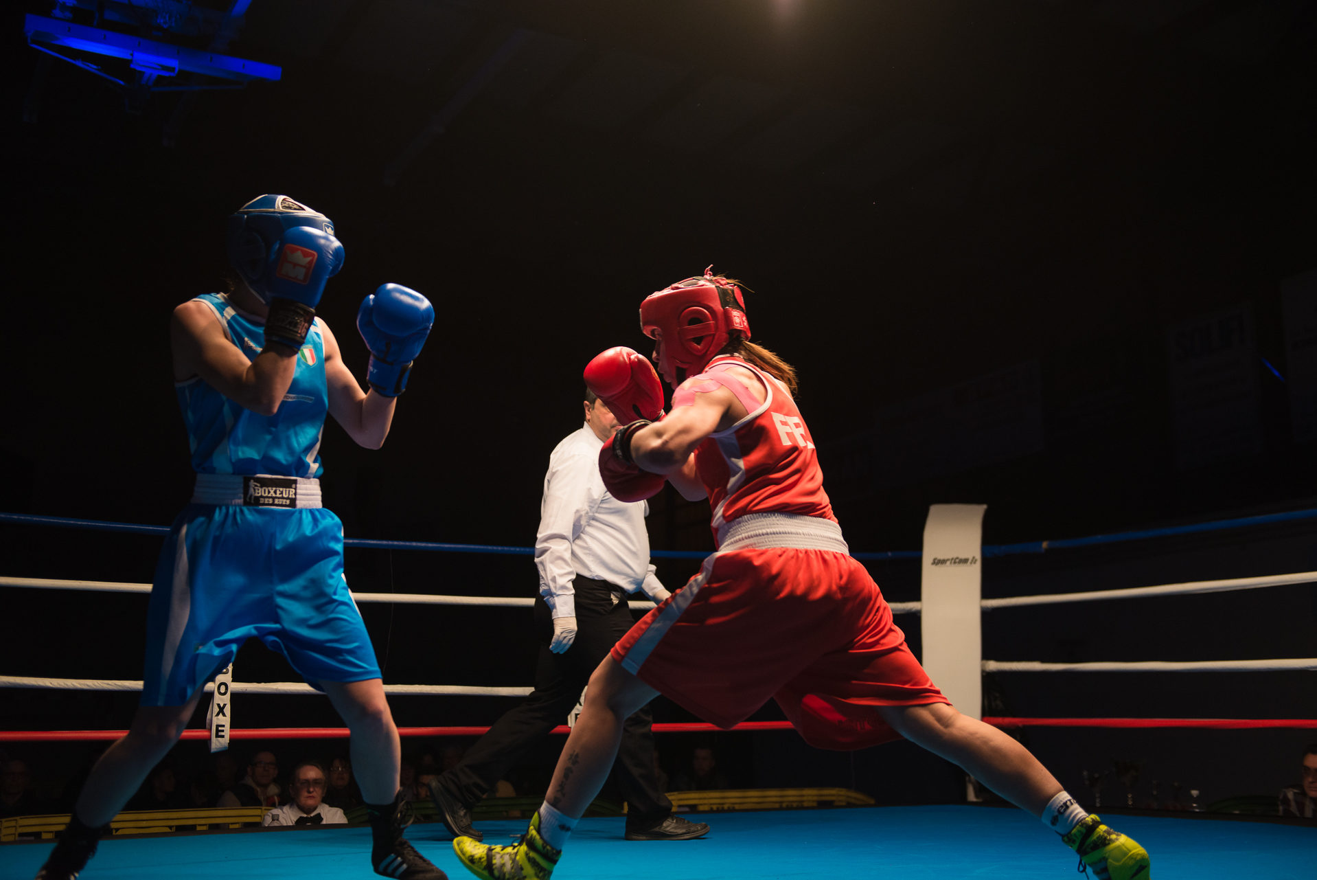 Boxe Féminine : Rencontre Equipe de France VS Italia Boxing team - AMSL ...
