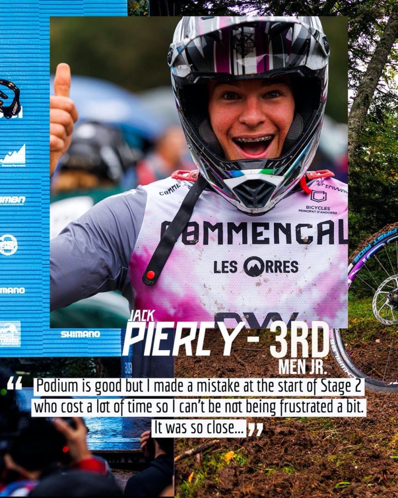 VTT - manche #8 Enduro World Series (EWS) : Jack Piercy finit sur un ...