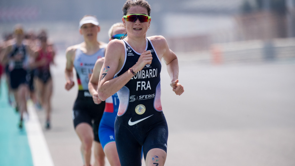 Emma Lombardi © World Triathlon - FFTri - AMSL FREJUS Les sports à fréjus
