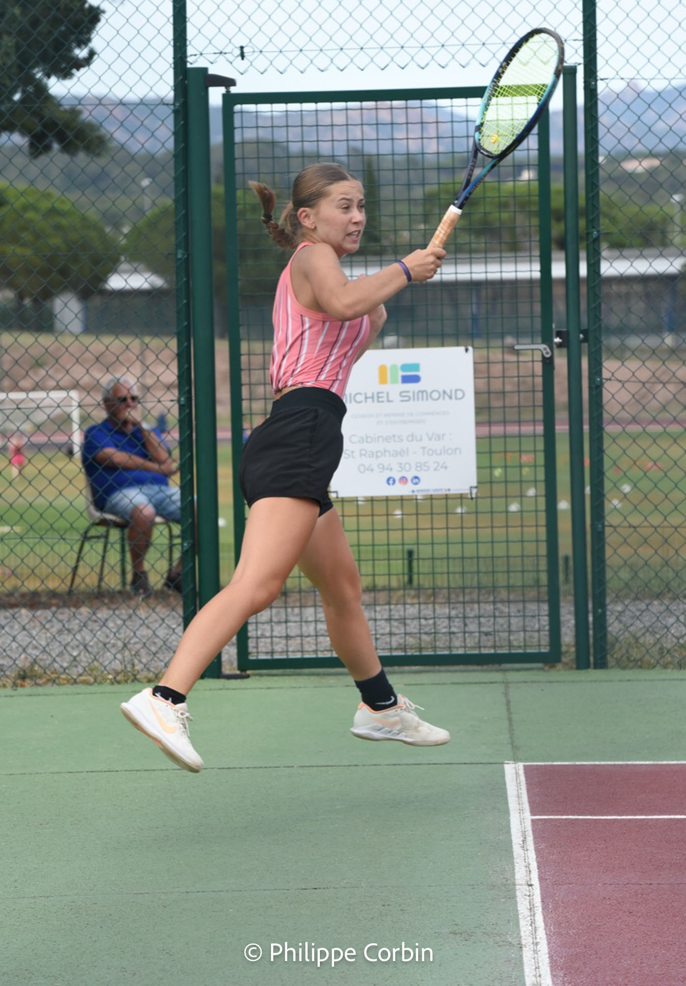 10. Carla Ninu (CST Tennis, 1:6) © Ph. CORBIN 20230707_1778 - AMSL ...
