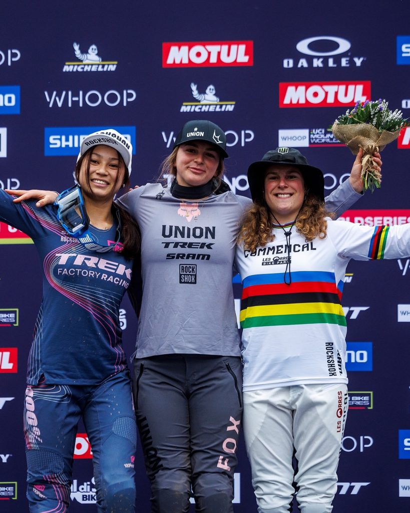 VTT - World Series DHI #4 : Erice Van Leuven et Lisa Baumann portent ...